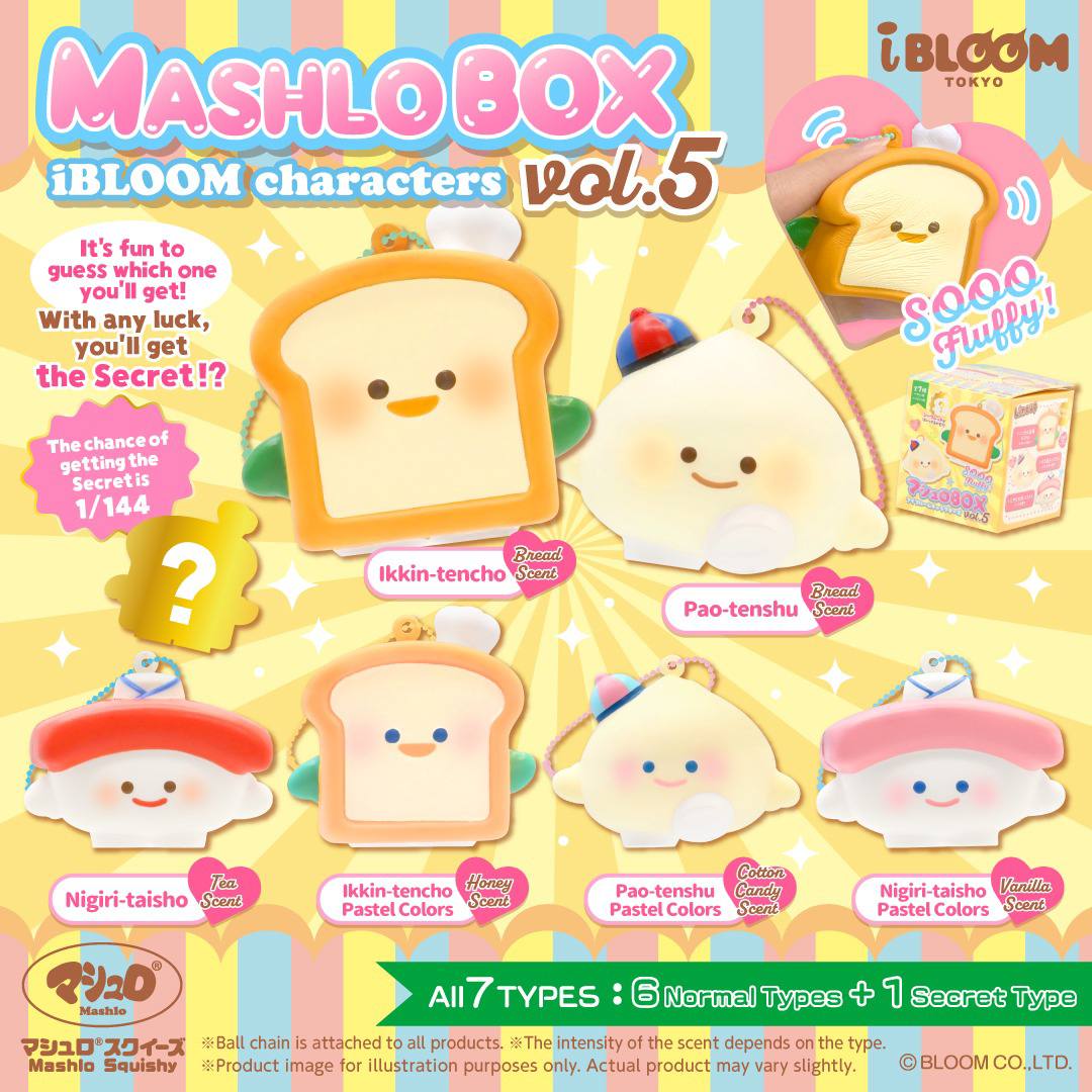 Mashlo iBloom Characters Vol 5 – The Squishy Town - Squishy Shop From ...
